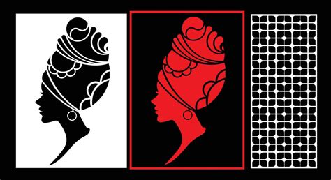 decorative wall panels set jali design cnc pattern cnc design furniture 35089530 vector art at