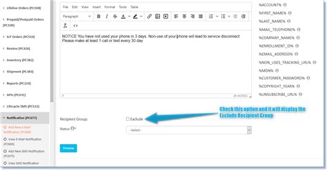 Introducing New Filters For Notification Template Exclude Recipient Group Telgoo5 Support