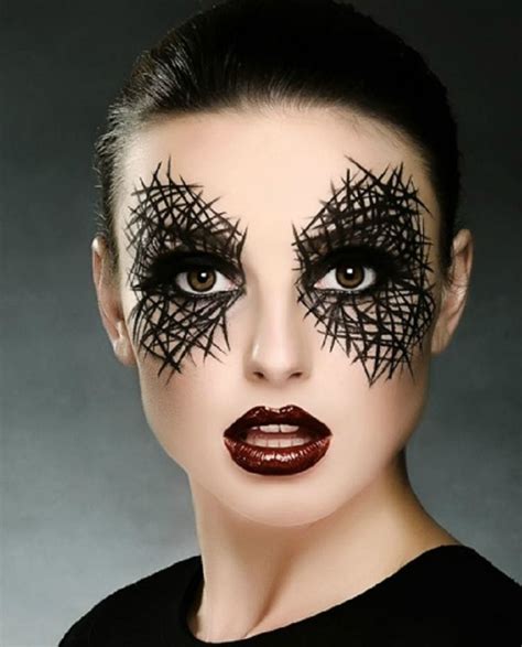 Complete List Of Halloween Makeup Ideas { 60 Images } Fantezi Makyajı Halloween Make Eye Makeup