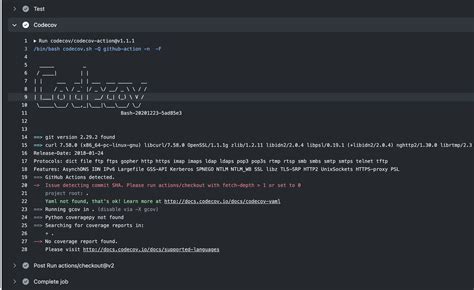 Codecov Github Actions And Angular 11 No Coverage Report Found