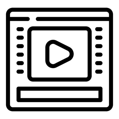 Premium Vector Video Editing Software Interface With Timeline And Play Button For Content Creation