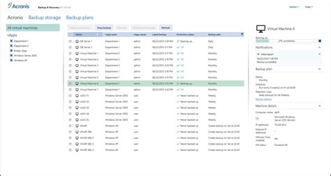 Backup As A Service Baas For Vcloud With Acronis