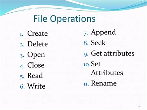 Operating System File System Ppt