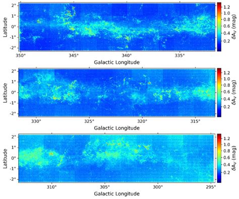 The Uncertainty Maps Of The Extinction Maps Shown In Fig 9 Download