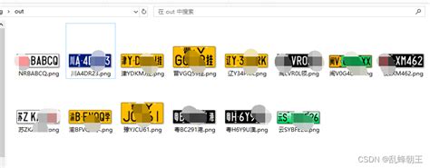 号牌模拟数据生成车牌生成器在线制作 Csdn博客