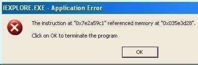 Internet Explorer Script Error Tech FAQ