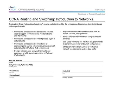 ccna routing and switching introduction to networks ppt