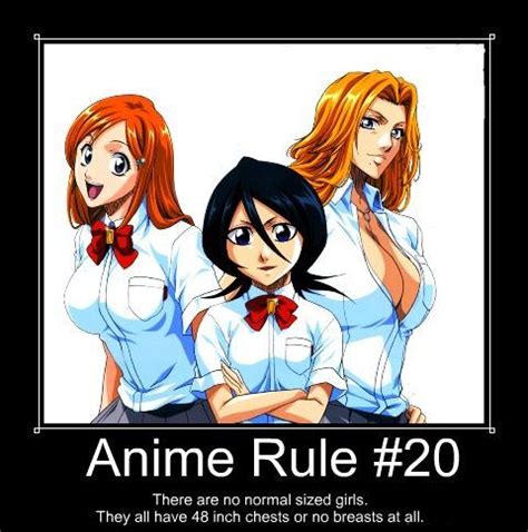 The Rule Of Anime 1 50 Anime Rules Anime Memes Funny Bleach Anime