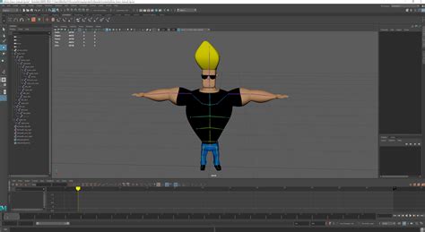 Solved Ik Handle For Back Bones Allowing Me To Move Body Downwards