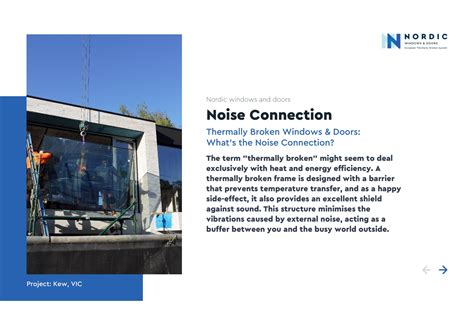 noise control and acoustic performance nordic window
