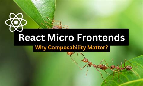 React Micro Frontend Why Composability Matter By Ashan Fernando