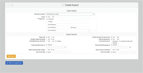 How To Set Up An NFS Share In Webmin On Ubuntu Server