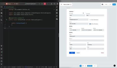 vaadin on linkedin java