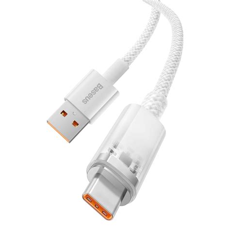 Baseus Explorer Series Usb Usb C Kabel 100w 2m Hvit Teknikkdeler No