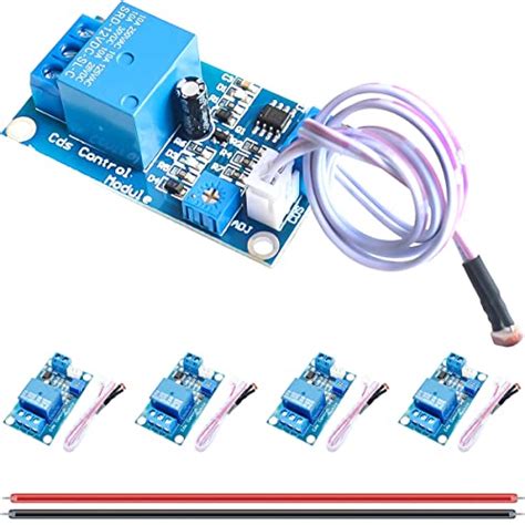 Snapklik DAOKAI PCS Photoresistor Module V Light Automatic Control Relay Module XH M