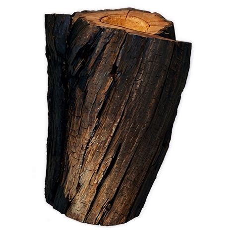 Download Charred Log Png 05252024