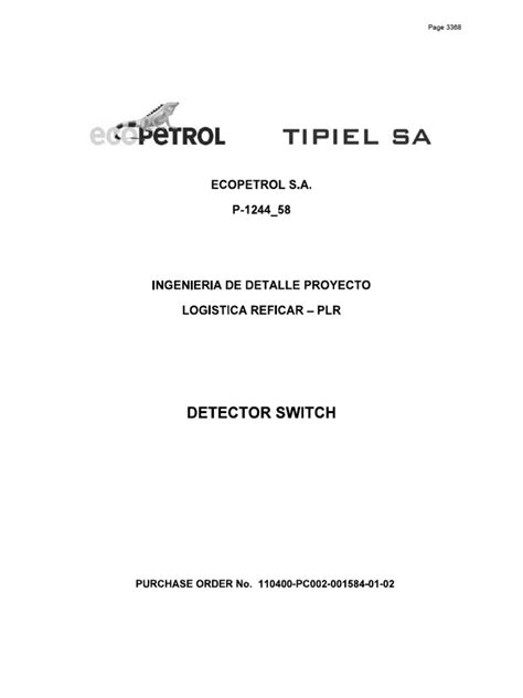Switch Detector Pdf