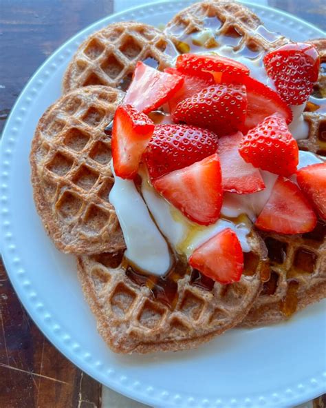 Strawberry Waffles Peanut Butter And Jilly