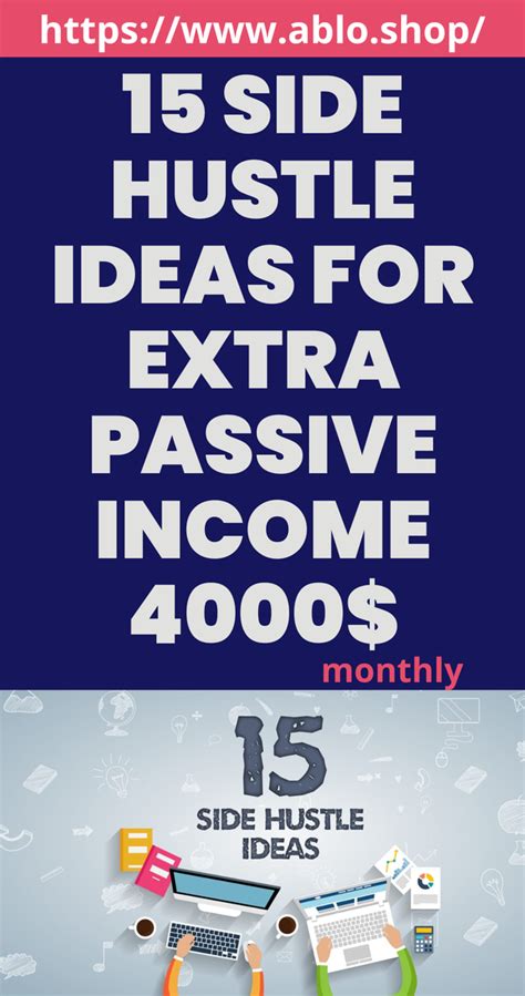 15 Best Side Hustle Ideas for extra Passive Income | by MAKE MONEY WITH BETY | Apr, 2024 | Medium
