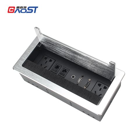 Factory Wholesale Desk Recessed Usb Type C Charger Flip Up Tabletop