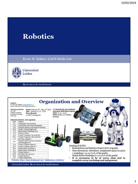Robotics 2024 Lecture03 Pdf Statistical Classification Lidar