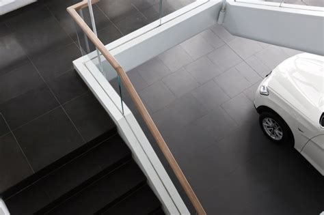 specialist tiling system for car dealership building and decor