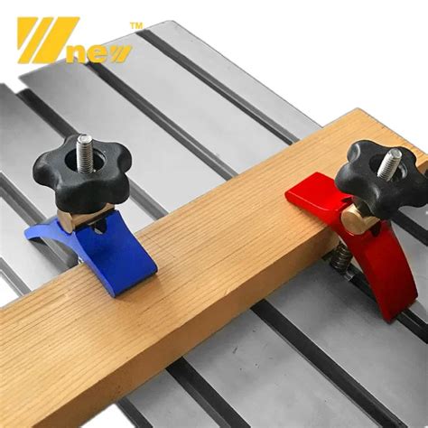 Bloques De Sujeci N De Ranura En T Grabador L Ser De Madera Cnc Placa