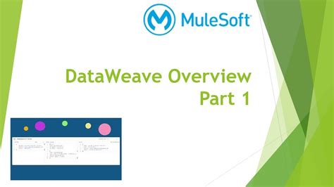 Mulesoft Tutorials Dataweave Overview Part 1 Dataweave Netbook P14 Youtube