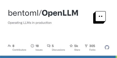 Openllm An Open Platform For Operating Large Language Models Llms In