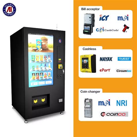 AI CSC C V Touch Screen Vending Machine AI Security Equipment