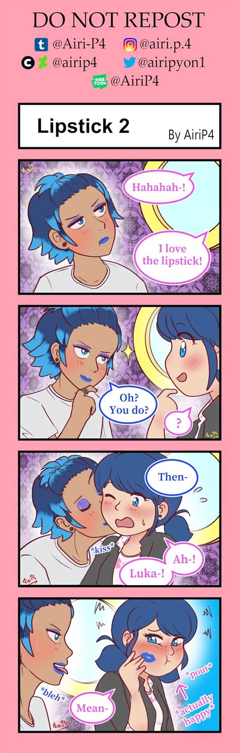 Lukanette Comic Lipstick 2 By Airip4 On Deviantart