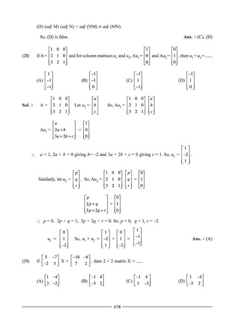 Jee Maths Question Bank For Matrices Artofit Jee Maths Question Bank For Matrices Artofit
