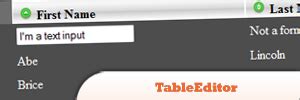 JQuery Inline Editor Plugins SitePoint
