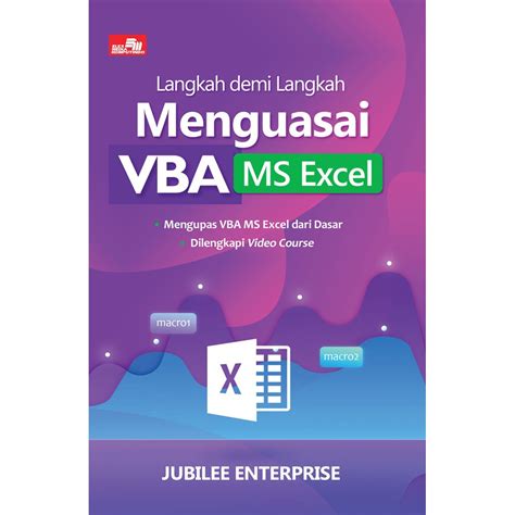 Jual Langkah Demi Langkah Menguasai Vba Ms Excel Shopee Indonesia