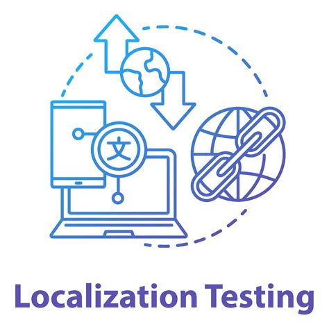 Localization Testing Concept Icon Software Development Stage Idea Thin