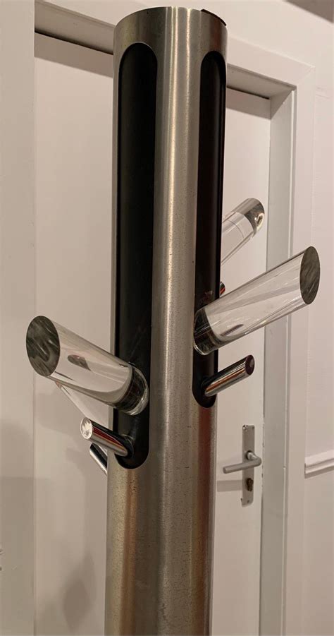 Italian Metal Plexiglass Floor Lamp 1970s For Sale At 1stdibs