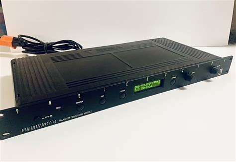 E Mu Procussion Drum And Percussion Midi Sound Module Reverb