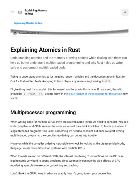 explaining atomics in rust explaining atomics in rust download free