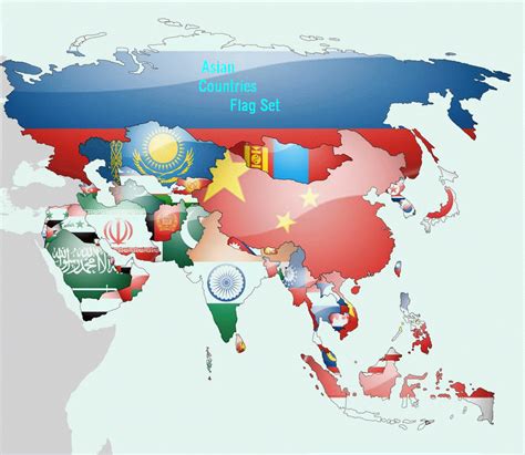 List Of Asian Countries With Flags