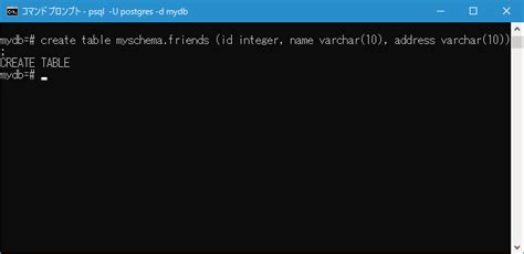 Postgresql データを追加するinsert