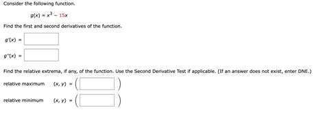 solved consider the following function g x 1 x2x find the