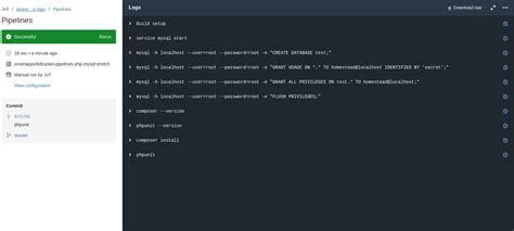 Configuración De Bitbucket Pipelines Con Laravel Phpunit Y Mysql