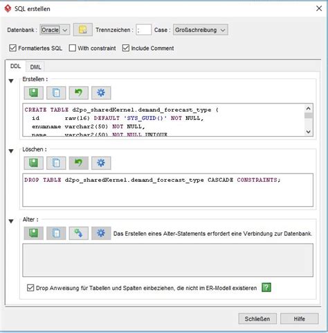 wrong ddl with default sys guid bug reports discuss the visual