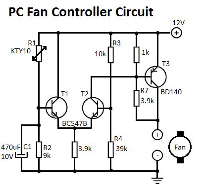 PC Fan Controller Circuit