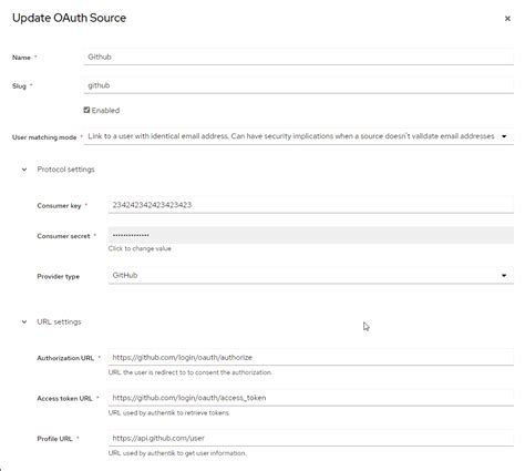 Github Authentik
