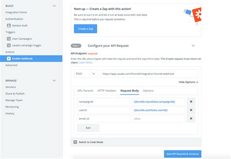 How To Useread Sample Output Data From An App Into Webhook In Our App