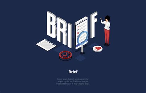 여성 캐릭터는 직원에게 클라이언트 개요를 제공합니다 클라이언트는 새로운 프로젝트 발표 미래를위한 아이디어와 기술을 공유하는 방법에 대한 지침을 제공하고 있습니다 등등 측정