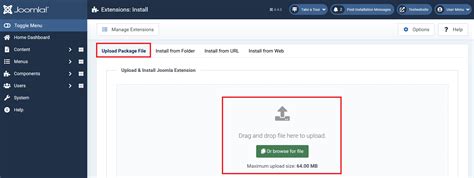 How To Install A Joomla Template Ionos Uk
