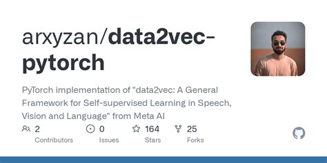 Github Arxyzandata2vec Pytorch Pytorch Implementation Of Data2vec