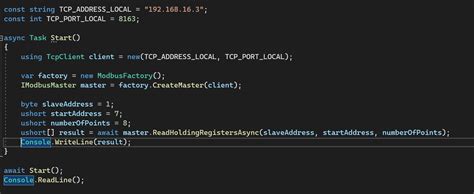 tcp modbus nothing happens when reading · issue 101 · nmodbus nmodbus